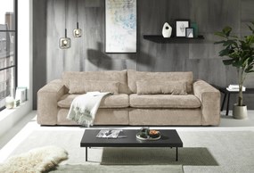 XXXLutz POHOVKA BIG SOFA, textil, šedobéžová Livetastic - Pohovky - 002220057701