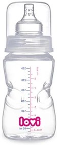 LOVI kojenecká láhev 250 ml bílá