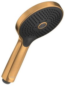 Duravit Sprchy - Sprchová hlavice, 3 proudy, MinusFlow, kartáčovaný bronz UV0652017004