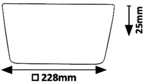 Rabalux 5374 - LED Podhledové svítidlo OLEG LED/24W/230V IP65