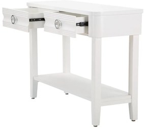 Designová konzole Hahnunah 110 cm bílá