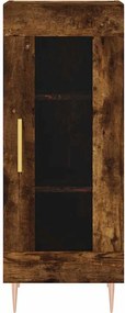 Skříň highboard kouřový dub 34,5 x 34 x 180 cm kompozitní dřevo 3199038