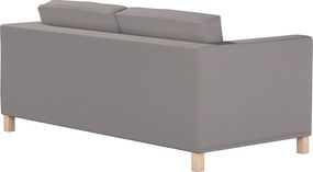 Potah na pohovku IKEA  Karlanda rozkládací, krátký barva béžová látka pletený vzor