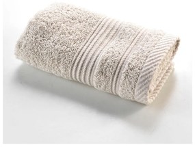 Béžový froté bavlněný ručník 30x50 cm Tendresse – douceur d'intérieur