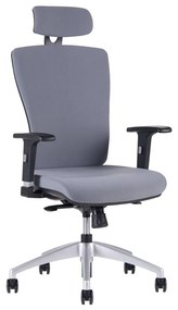 Office Pro Kancelářská ergonomická židle Office Pro HALIA SP – s podhlavníkem, více barev Šedá 2625