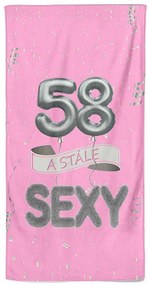 Osuška Stále sexy – růžová (věk: 58)