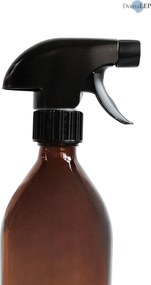 Dávkovač mýdla MONA 500 ml s černým těsnícím rozprašovačem