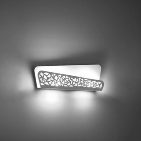 Sollux Lighting Nástěnné svítidlo ALIZA bílé