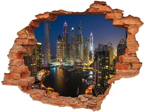 Wallmuralia Fototapeta díra na zeď Marina Dubaj 90x70 cm