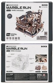 RoboTime 3D mechanická skládačka kuličkové dráhy Kosmodrom