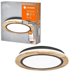 Ledvance - LED Stmívatelné stropní svítidlo SMART+ ORBIS WOOD LED/24W/230V Wi-Fi