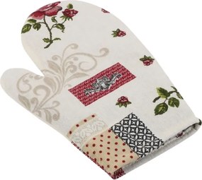 Bellatex Kuchyňská chňapka 28x18 cm Květ růže