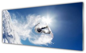 Plexisklo-obraz Snowboard Sport Sníh Zima 125x50 cm