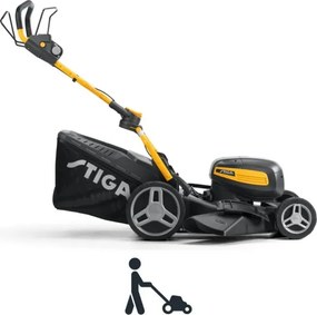 Stiga Combi 753E V aku sekačka s pojezdem 48V 2x5Ah