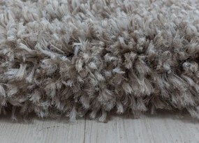 Koberce Breno Kusový koberec FLUFFY 3500 Beige, Béžová, 80 x 150 cm