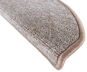 Vopi Nášlapy na schody Astra béžová půlkruh, samolepící - 28x65 půlkruh (rozměr včetně ohybu)