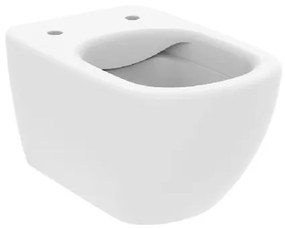 Ideal Standard Tesi - Závěsné WC, RimLS+, matná bílá T4932V1