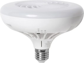 FAN KLASSIC-E27-FAN Žárovka LED E27 s ventilátorem, 8 W, 960 lm, 4000 K, 120 °, 150 x 100 mm, 20 000 h, CRI 80 - FANEUROPE