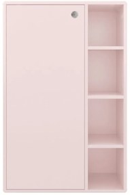 OnaDnes -20% Růžová lakovaná koupelnová skříňka Tom Tailor Color Bath 100 x 65,5 cm