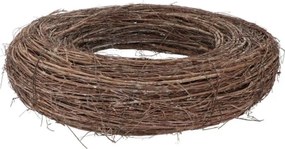 Šedý věnec z jilmových větví Elm Branch - Ø 40*10 cm