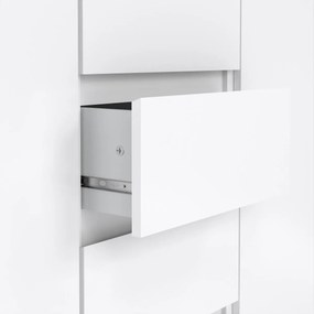 FALCO Komoda Simplicity 236 bílý lesk
