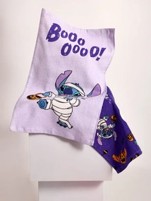 Sinsay - Sada bavlněných ručníků na ruce s halloweenským motivem 2 pack Stitch - fialová