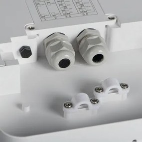 LED svítidlo s pohybovým čidlem Kanlux BENO 12-18W CCT-O-SEW bílé 12/18W 3000/3500/4000K IP65
