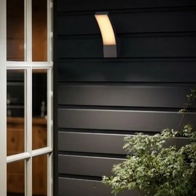 Philips SPLAY UltraEfficient venkovní nástěnné LED svítidlo 3,8W 2700K, antracitová