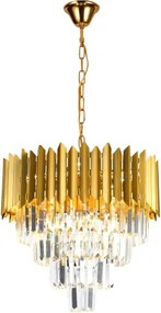 Brilagi - Lustr na řetězu CRISTAL 5xE14/40W/230V pr. 45 cm