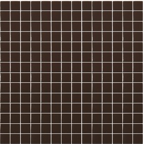 Hisbalit Skleněná mozaika hnědá Mozaika 163A LESK 2,5x2,5 2,5x2,5 (33,3x33,3) cm - 25163ALH