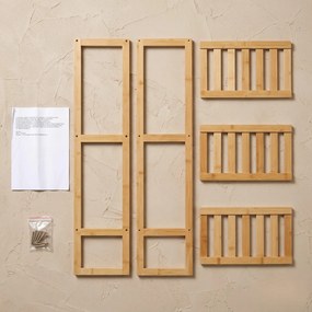 Bambusová police, 35 x 20 x 84 cm