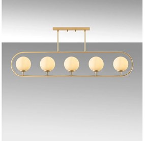 Designový lustr Ulrica II 122 cm zlatý