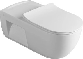 Sapho HANDICAP závěsná WC mísa 37 x 70 cm Rimless bílá TU1206