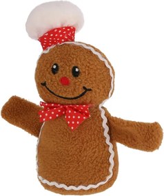 Vánoční dekorace perník s čepicí 16 cm
