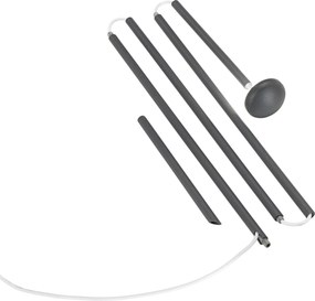FAN LED-PUCK-P120-ANT Zápichové svítidlo zahradní sloupek PUCK LED 24 V DC IP65 42 x 600 mm vč. kabelu 3 m - FANEUROPE