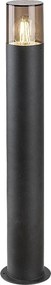 Rabalux Černý zahradní sloupek Teplice pro žárovku E27 60cm 7159
