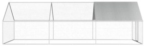 vidaXL Marketos Venkovní klec pro kuřata 2,75 x 6 x 1,92 m pozinkovaná ocel