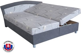 Manželská postel 160 cm Brinda (se 7-zónovou matrací standard). 774207