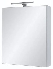 BPS-koupelny Zrcadlová skříňka Ticino 50 ZS LED-CR s osvětlením Any LED 30 CR, chrom