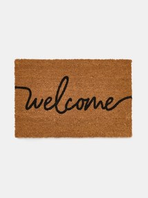 Sinsay - Rohožka s nápisem Welcome - béžová