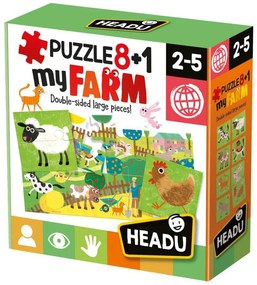 Headu HEADU: Puzzle 8+1 Moje farma