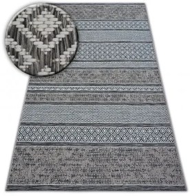 koberec SISAL LOFT 21118 BOHO slonová kost/stříbrný/šedá velikost 160x230 cm | krásné koberce cz