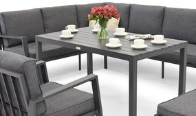 Zakintos Comida 7 rohová sedací souprava s lavicí antracit Garden Point