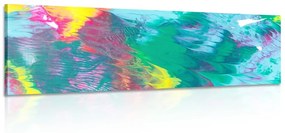 Obraz abstrakce v pastelových barvách Varianta: 150x50