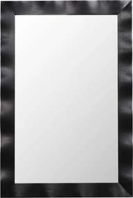 Costway Farmhouse Rubberwood Frame Dřevěné nástěnné zrcadlo Rustikální