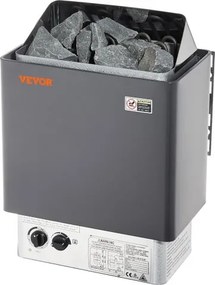 Elektrický saunový ohřívač 8 kW Vestavěné ovládání pro domácí lázně 8-12 m³
