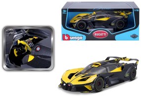 Bburago 1:18 top bugatti bolide yellow/black