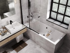 Besco QUADRO SLIM 150 x 70 cm VANQAUD155SLIM+OLVPINOZ vana vč. nožiček new Koupelny Bernold
