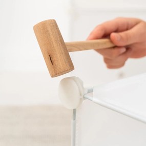 Přenosná modulární skříňka na boty - InnovaGoods - bílá