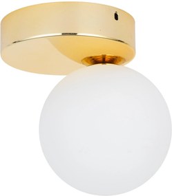 TK Lighting Bianca Black stropní světlo 1x6 W bílá 4695